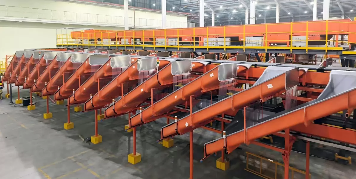 Logistics Sorting System, Parcel Sorting System - Keefam